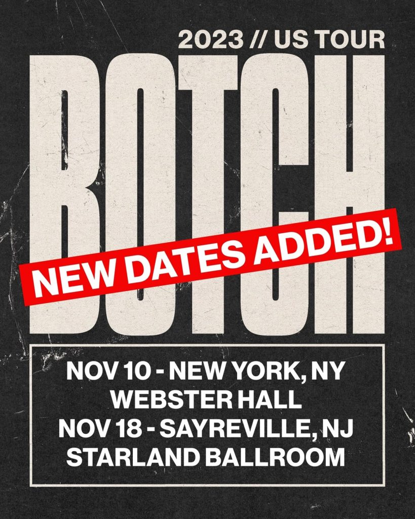 BOTCH reunion tour details - updated dates for October-December are up ...
