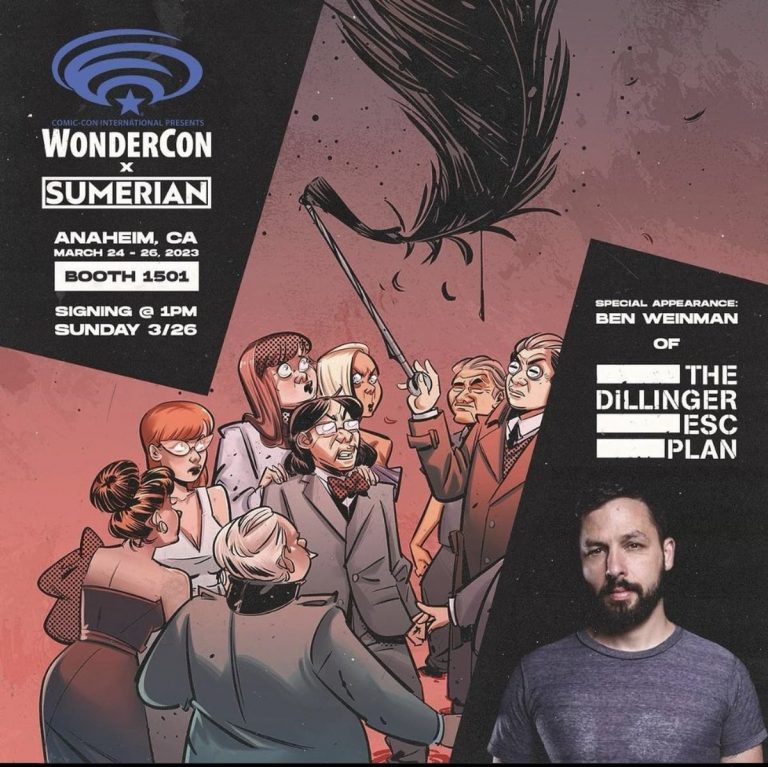 Sumerian Comics announces "One Of Us Is The Killer" comic book, inspired by THE DILLINGER ESCAPE ...