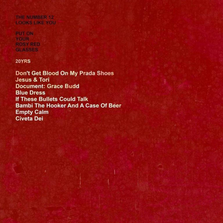 THE NUMBER TWELVE LOOKS LIKE YOU celebrate debut album's 20th ...