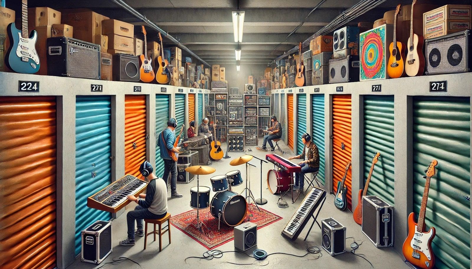 Amplifying Creativity How Storage Units Inspire Underground Music ...
