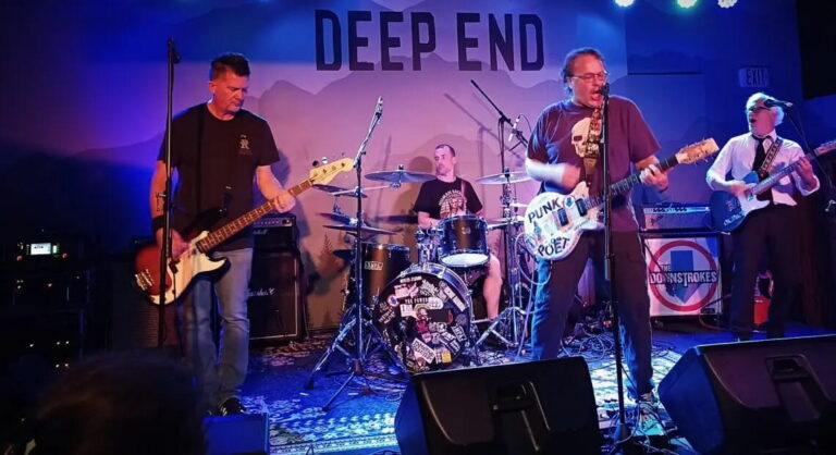 Garage punk rock'n'rollers THE DOWNSTROKES turn small-town parades ...